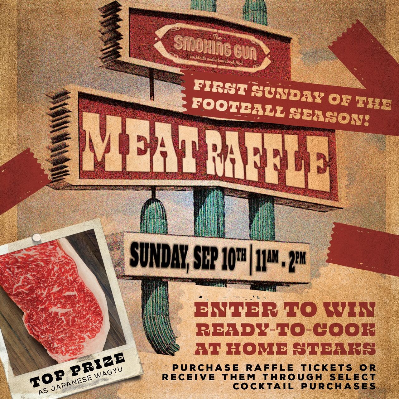 The Smoking Gun: Meat Raffle