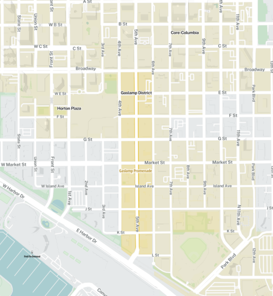 Transportation ⋆ Gaslamp Quarter | Downtown San Diego